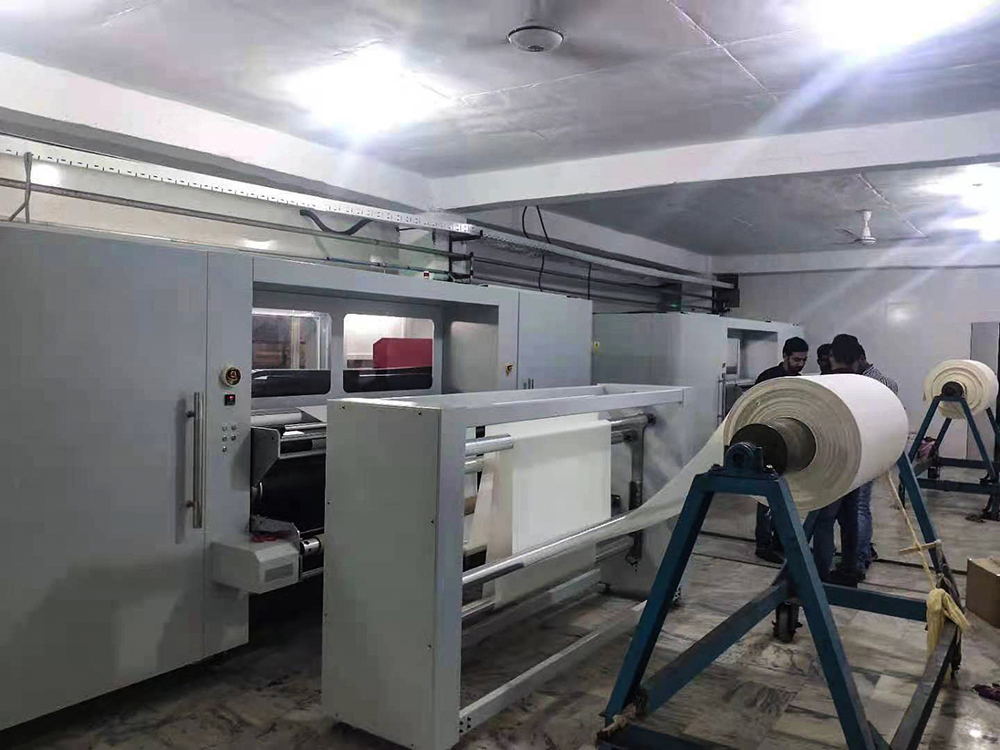 Direct to garment hybrid printing - digital textile printer Textalk